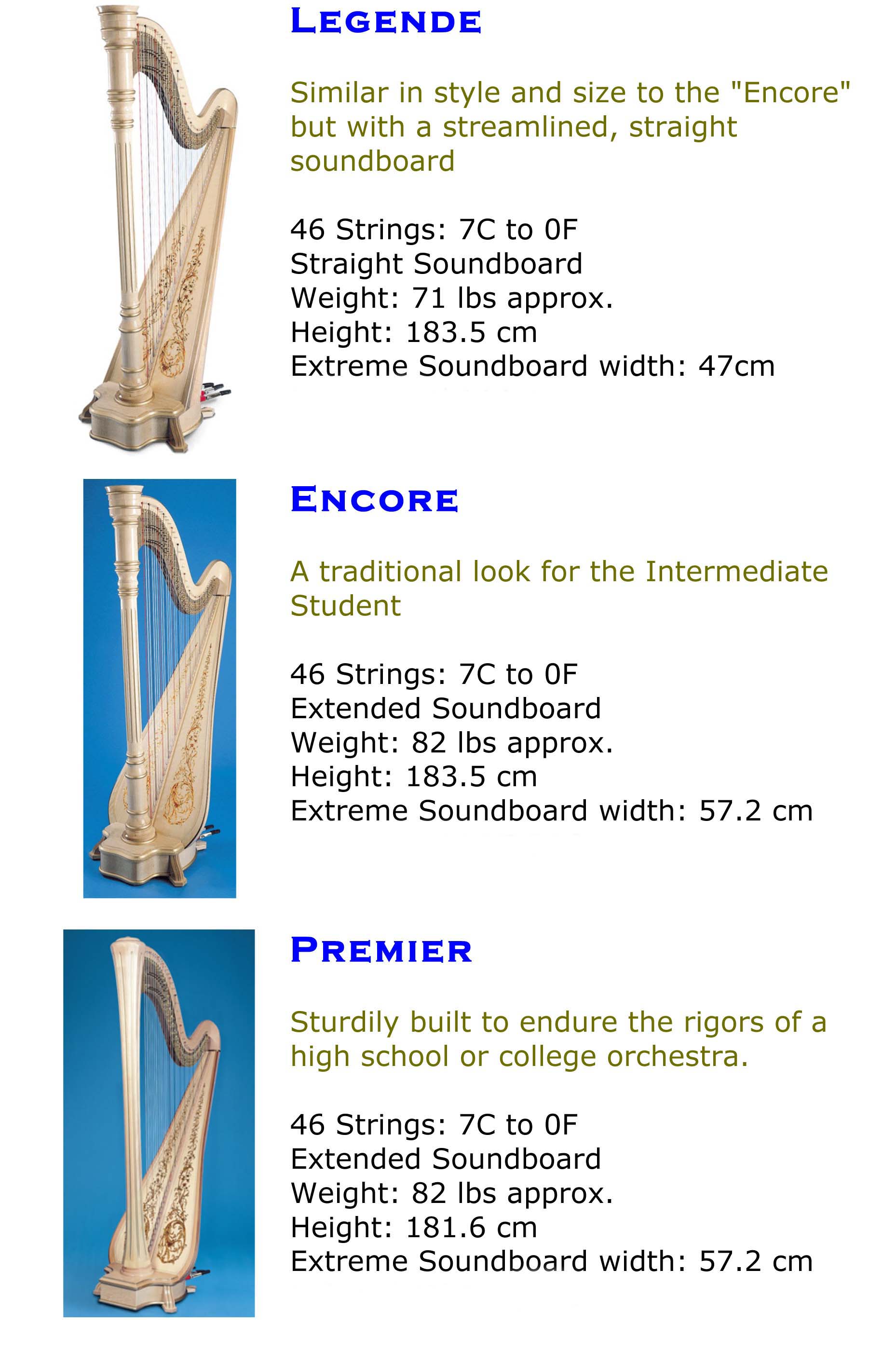Venus Harps Sales / Salvi / Lyon & Healy / Hong Kong / Kowloon / hk