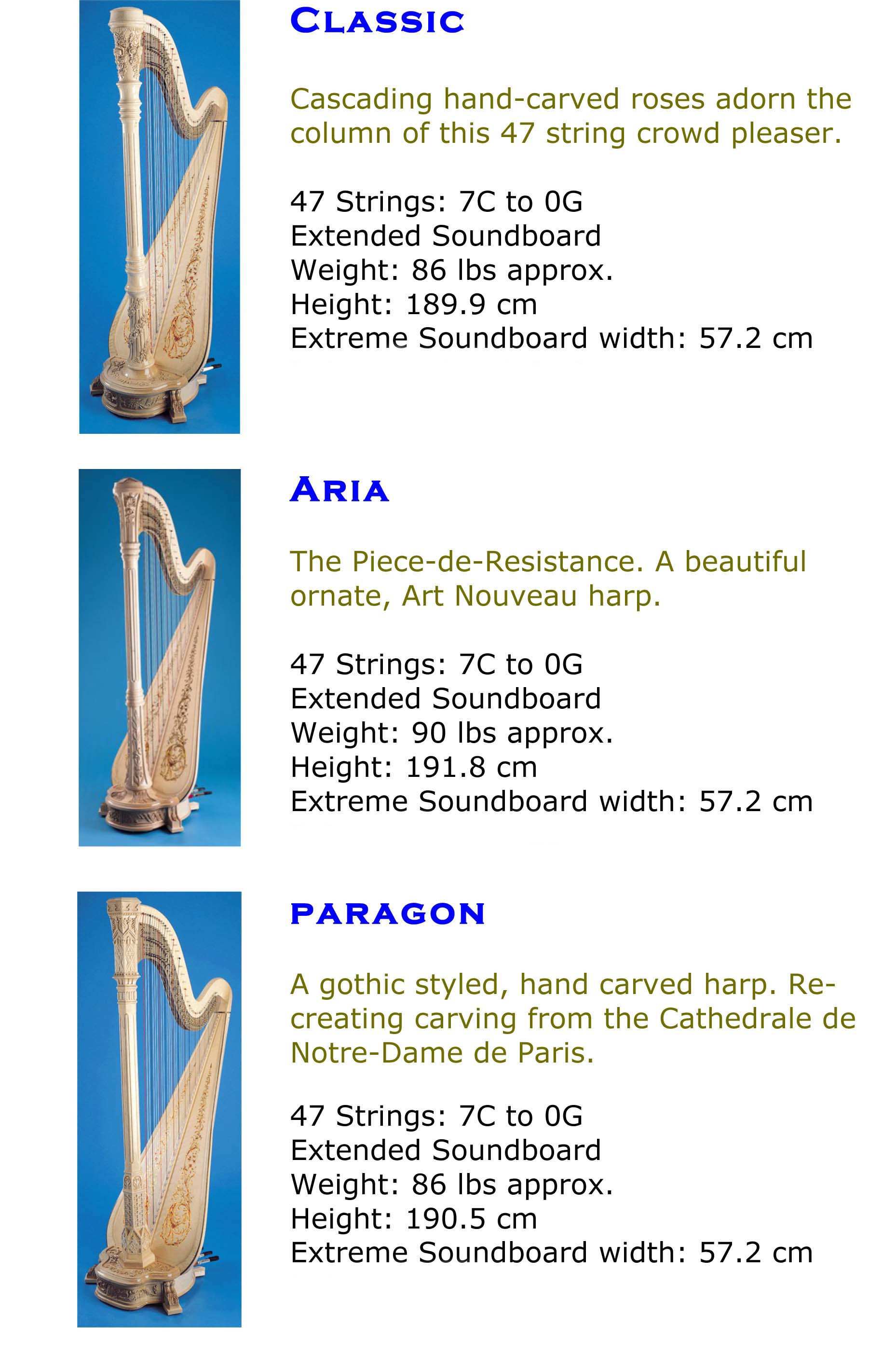 Venus Harps Sales / Salvi / Lyon & Healy / Hong Kong / Kowloon / hk